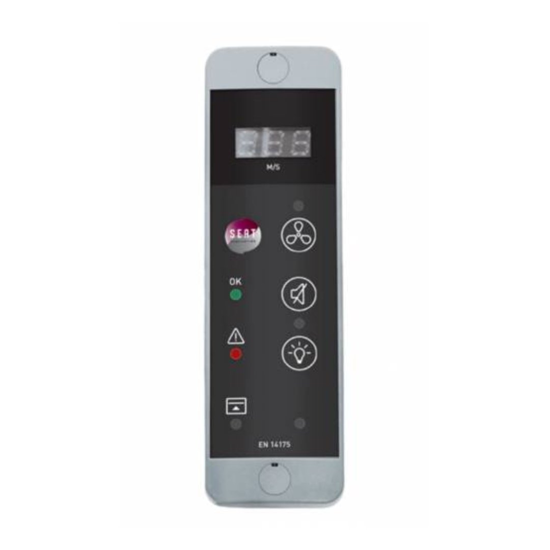 Variable air flow controller 2 speeds version with remote control pane ...